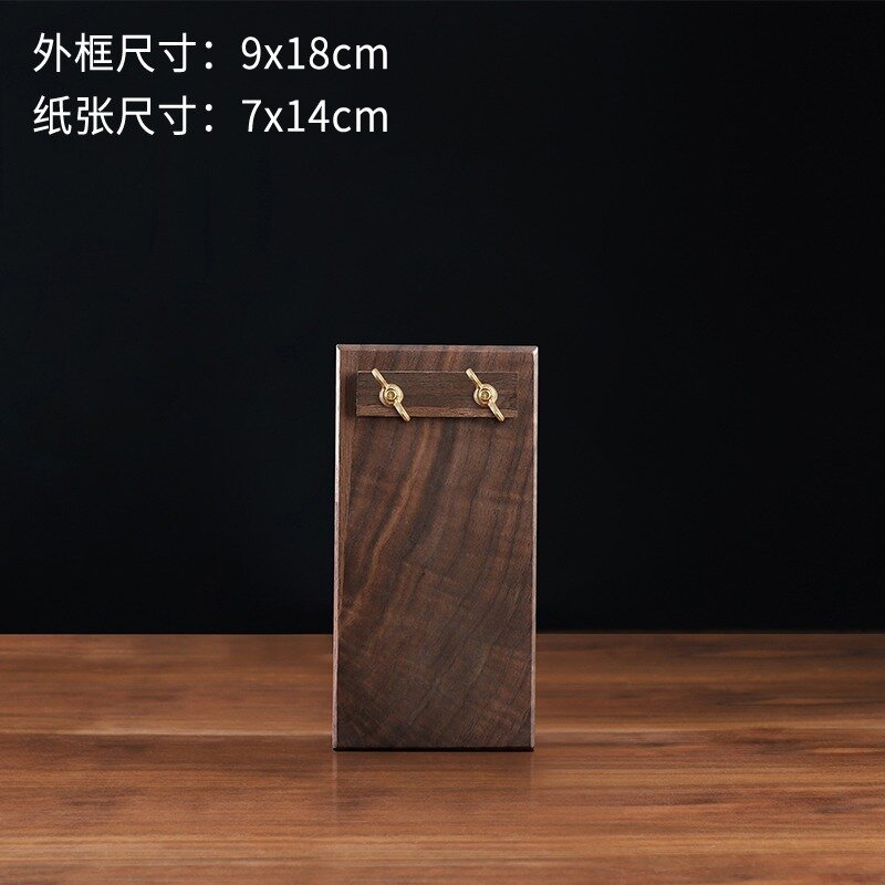 Деревянная вертикальная доска для меню A4, деревянная доска A5, папка для чеков, гравированный логотип, доска для меню напитков в ресторане