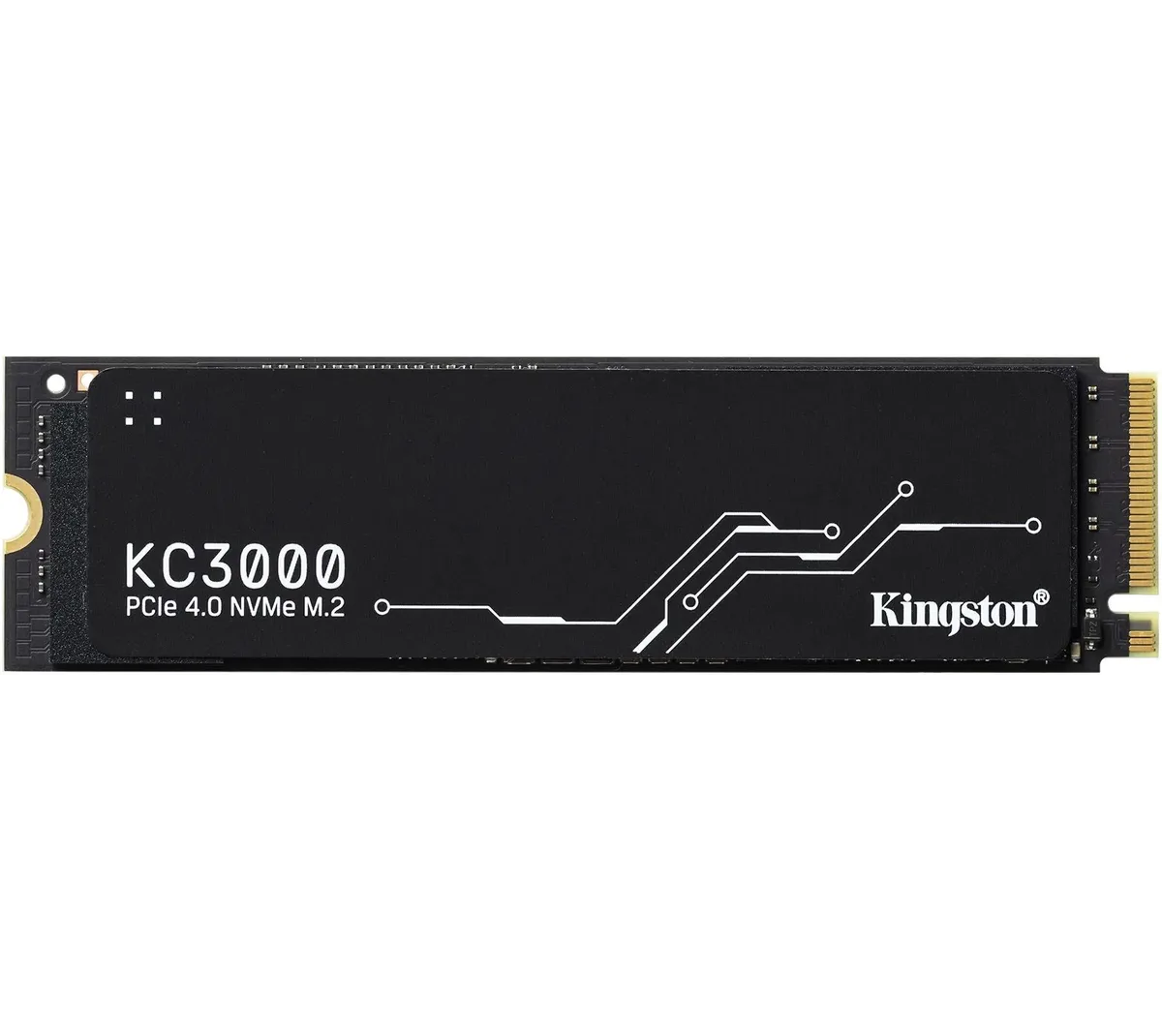 SSD накопитель Kingston KC3000, 4 ТБ, M.2 2280, PCI-E 4.0 x4, NVMe (SKC3000D/4096G)