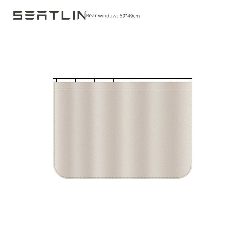 Солнцезащитная шторка для автомобиля со встроенной направляющей, специальная шторка для защиты от солнца и
