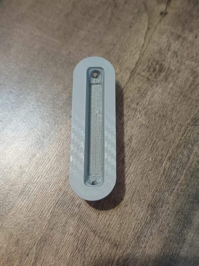 Ответная планка для магнитных замков увеличенная 73мм посадка