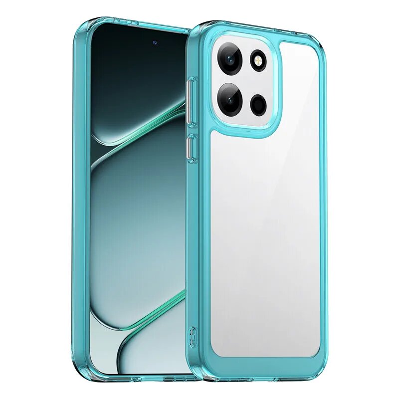Чехол для OnePlus Nord 6, OnePlus Nord 6 Turbo 6 6V, противоударный силиконовый чехол из ТПУ + прозрачный защитный чехол из поликарбоната для телефона