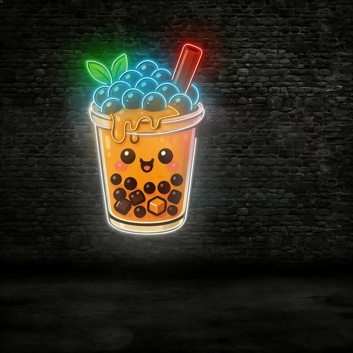 Boba LED вывеска для магазина