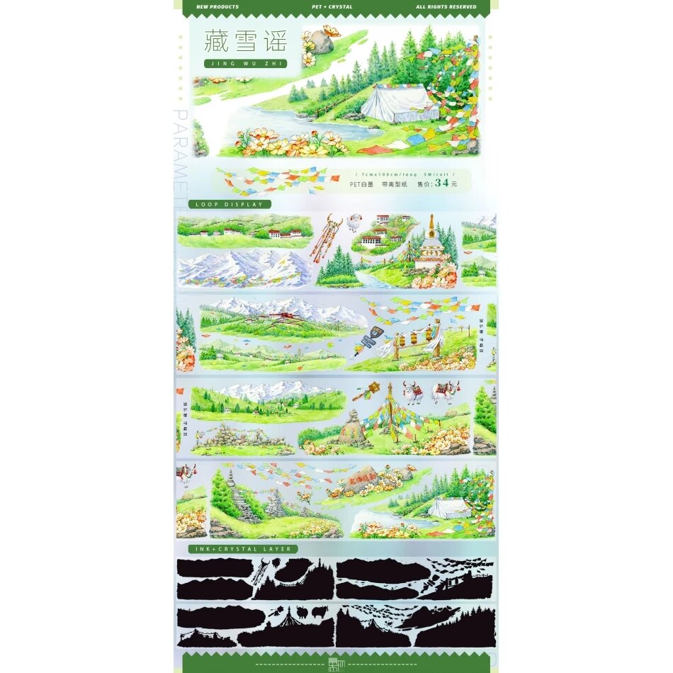 Изолента July New Pet 5M, Зеленый, -PET