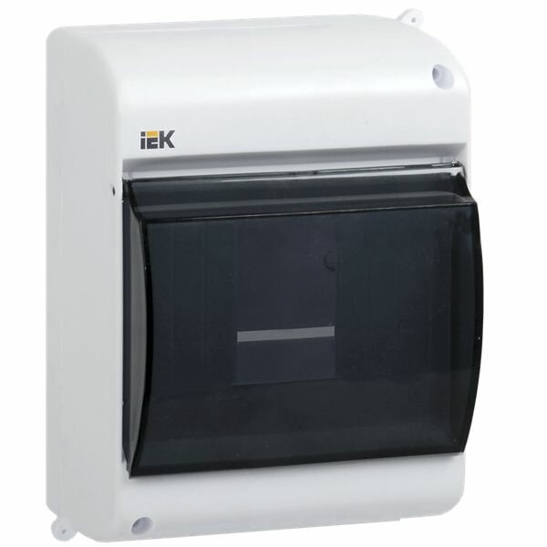 Корпус пластиковый навесной, КМПн 2/4 с прозрачной крышкой IEK MKP42-N-04-30-12