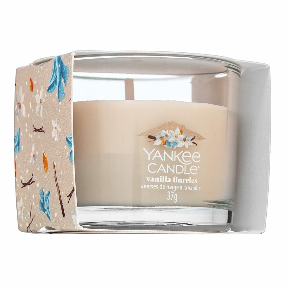 Свеча Yankee Candle Vanilla Flurries 37 г