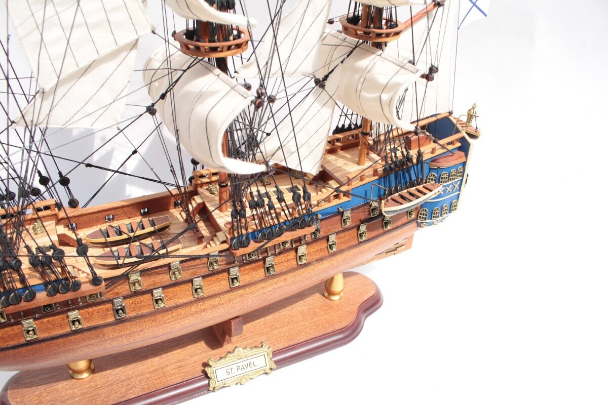 Готовая Модель парусника Святой Павел, Россия