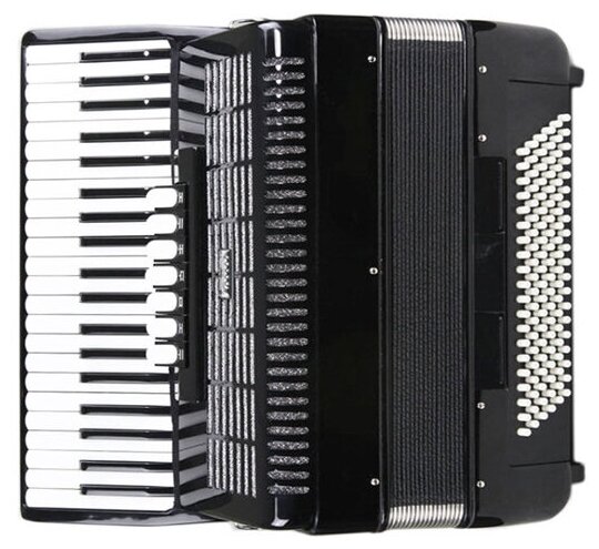 GH2008H-3 Аккордеон 41/120/7+3, черный, Aurus