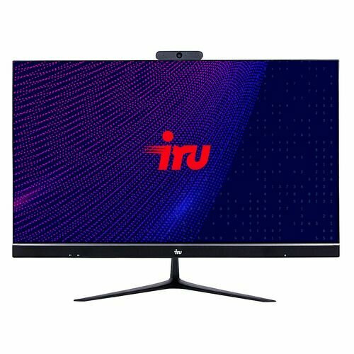23.8" Моноблок iRU Office 23IH5P Full HD, Intel Core i5 10400, 16ГБ DDR4, 256ГБ SSD, Free DOS черный [1864688]