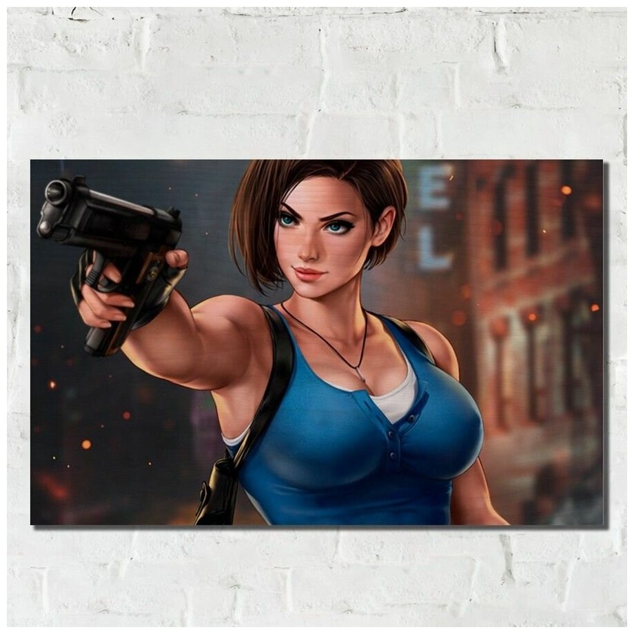 Картина интерьерная на дереве игра Resident Evil 6 (Обитель зла 6) - 11930