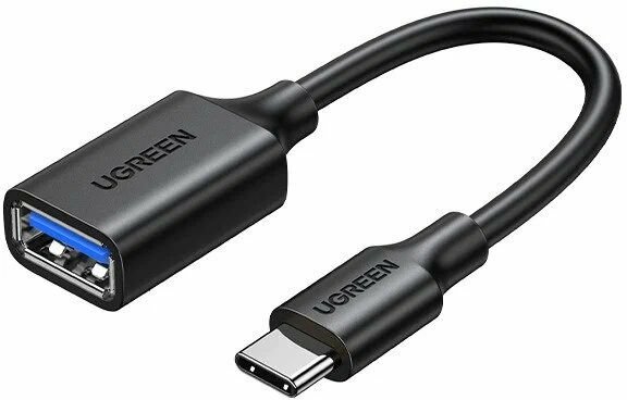 Переходник USB 3.0 UGREEN US154 (30701) Type C (M) to USB-A 3.0 (F), 5 Gb/s, 15см