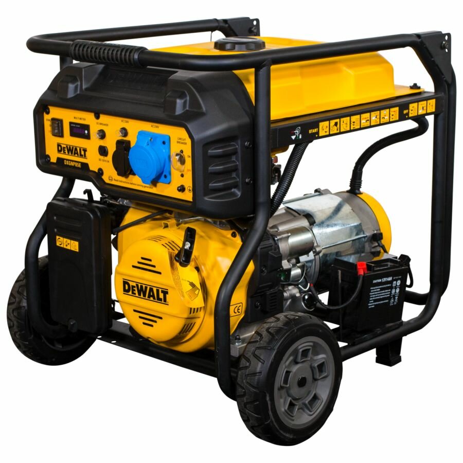 Бензиновый генератор DEWALT, 8500 Вт, 230 В, 456 см , DXGNP85E