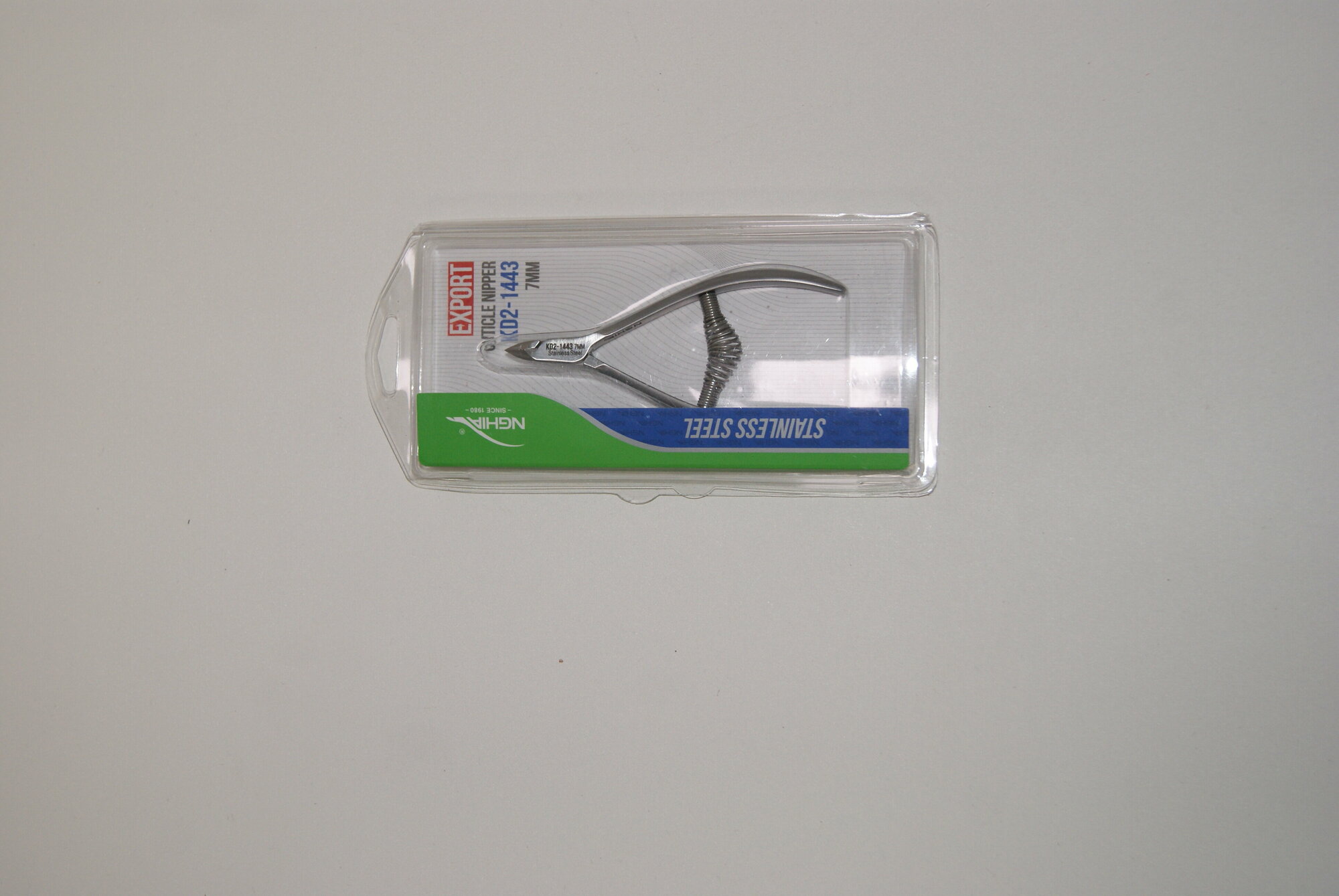 Кусачки для кутикулы KD2-1443 для маникюра и педикюра 7mm