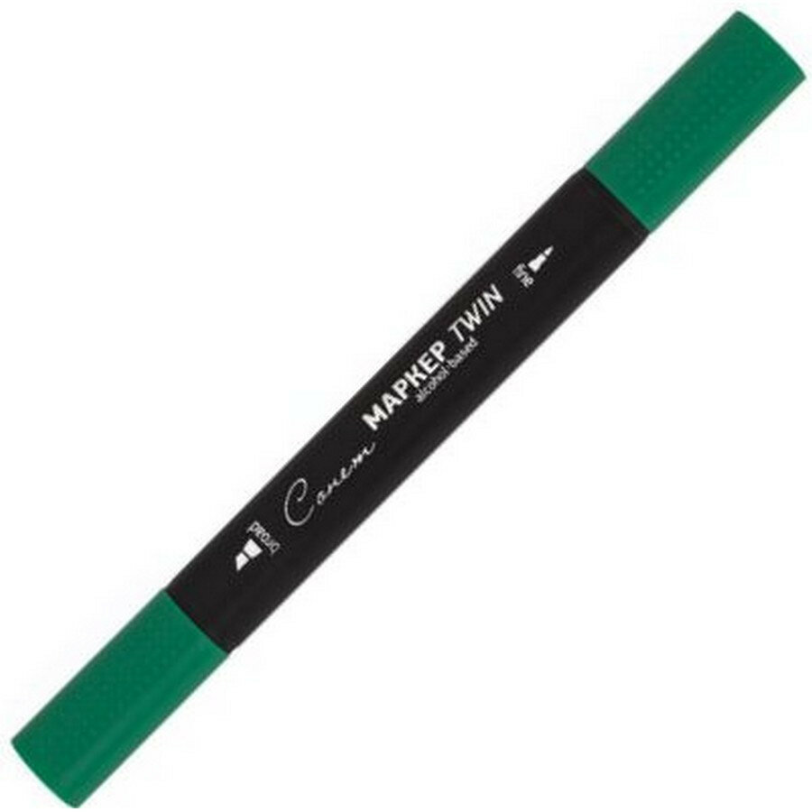 Маркер спиртовой Сонет TWIN двухсторонний, цвет 054 Виридоновый (164125-54)