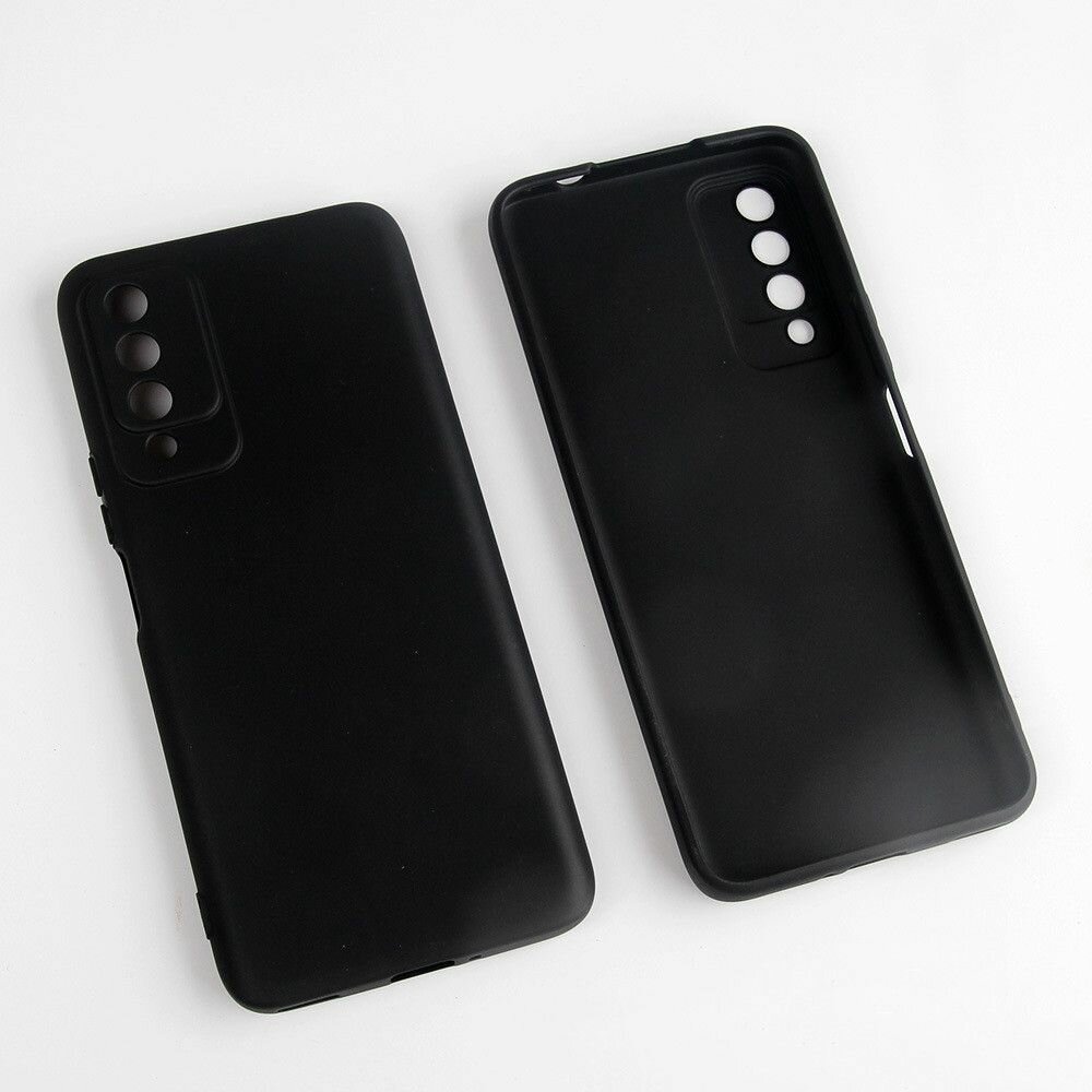 Защитный чехол MyPads для смартфона Wiko T50 черный, силиконовый