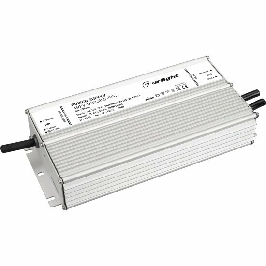 Блок питания Arlight ARPV-UH24800-PFC 24V 800W IP67 33,3A 034464