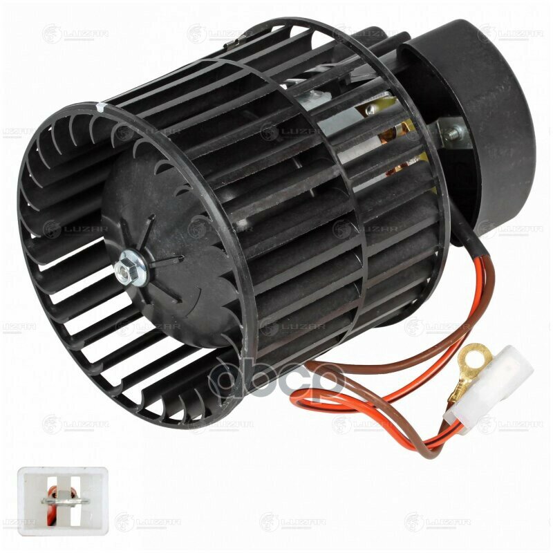 Э/вентилятор отоп. Для А/М лада 2108-99, 2110-15 (шарик. Подшипники) (LFH 0108) LUZAR арт. LFH0108