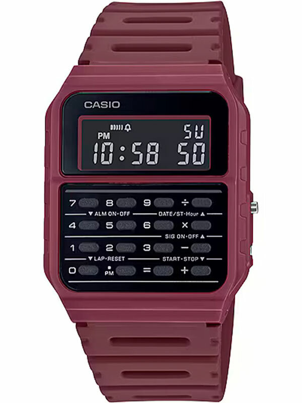 Наручные часы CASIO Collection, бордовый — фото 1
