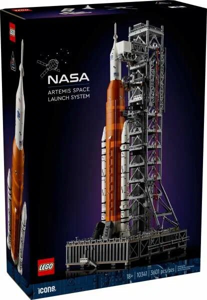 Конструктор LEGO Icons 10341 Система космического запуска наса Артемида