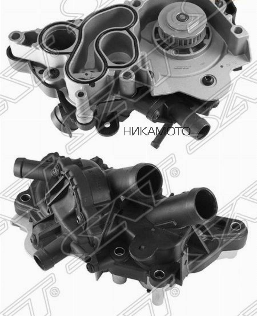 SAT STV1723H Насос водяного охлаждения SKODA OCTAVIA/VW PASSAT/AUDI A1/A3 1,2/1,4 TSI /POLO VI 20-