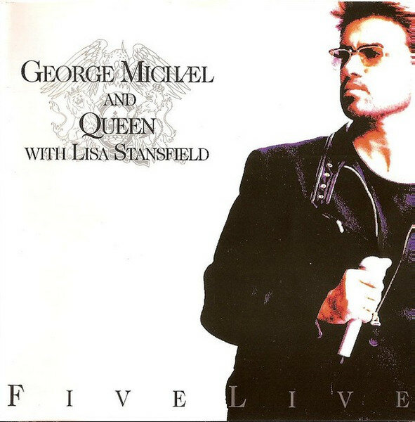 George Michael and Queen - "Five live", 4-page, CD-Аудио