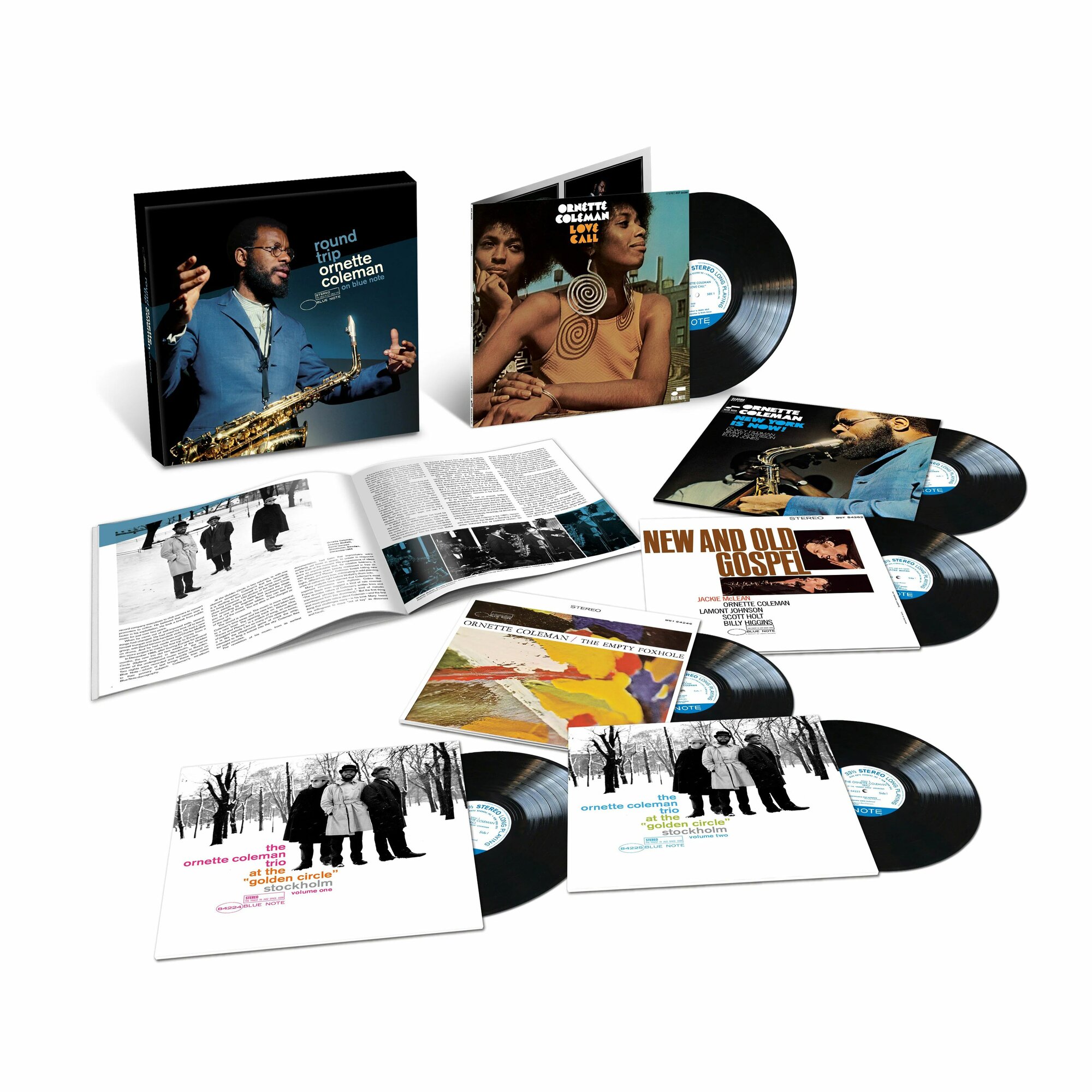 Виниловая пластинка Ornette Coleman - Round Trip: On Blue Note (Box) (Tone Poet) (6LP) 2022 Black, 180 Gram, Limited
