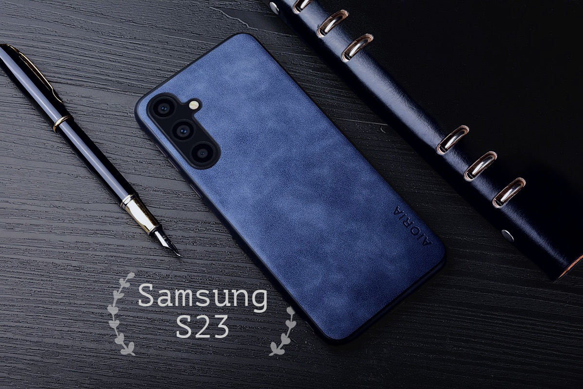 Чехол на Samsung S23 синий- Чехол самсунг S23 синий