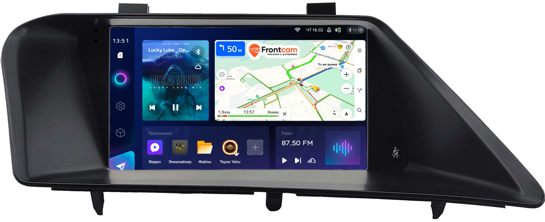 Штатная магнитола Teyes CC3 2K 6/128 9.5" RM-9-2178 Lexus RX 270, RX 350, RX 450h 2008-2015 (вид 2, тип C, can BSJ) Android 10 (4G-SIM, DSP, QLed)