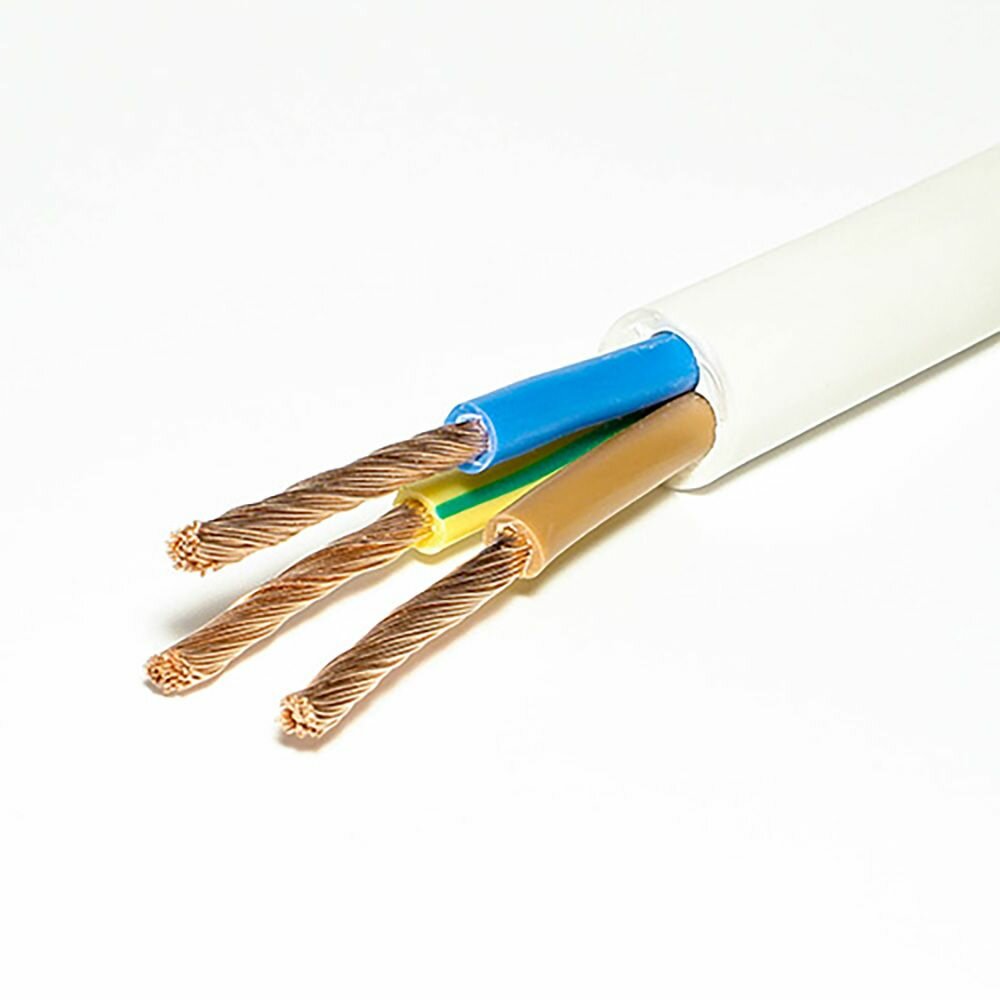 Провод ПВС гибкий круглый 3х4 мм ГОСТ