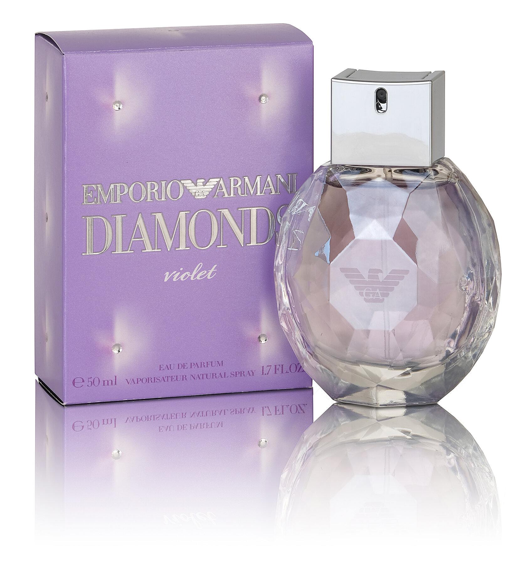 Armani Emporio Diamonds Violet, 50 мл, Парфюмерная вода Женская