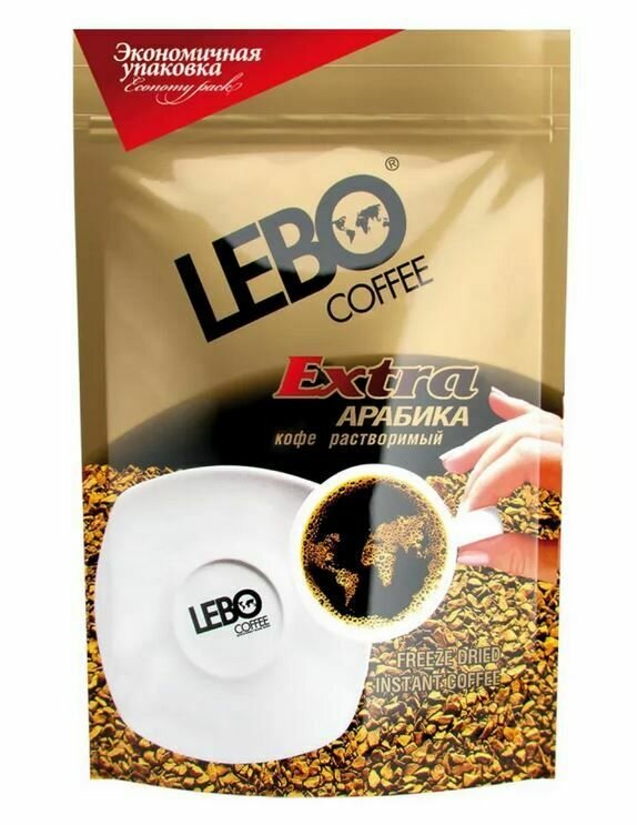 Lebo Кофе растворимый сублимированный Extra, 170 г