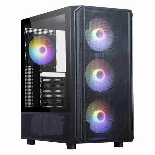 Корпус ATX Accord 3602, Midi-Tower, без БП, черный [acc-3602]