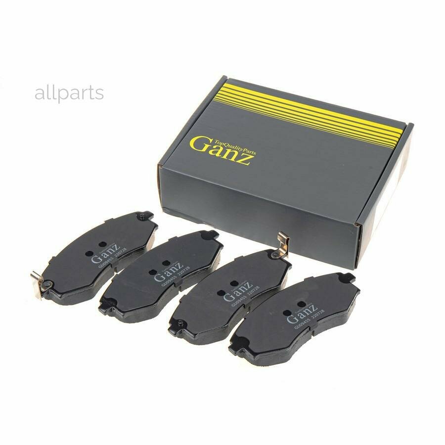GANZ GIJ09455 Колодки тормозные передние для SSANGYONG MUSSO. KORANDO 95- GANZ GIJ09455