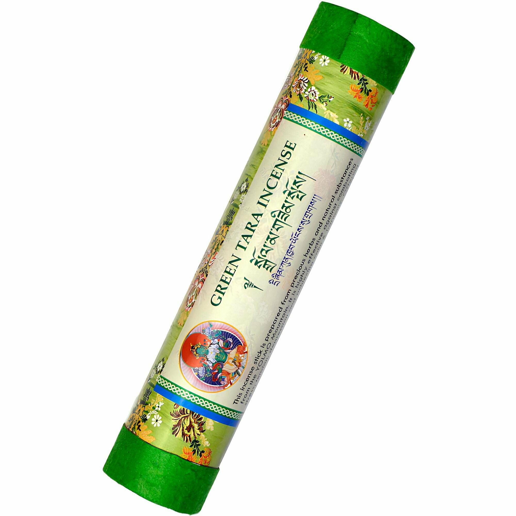 Благовоние Green Tara (Зеленая Тара), 30 палочек по 19 см