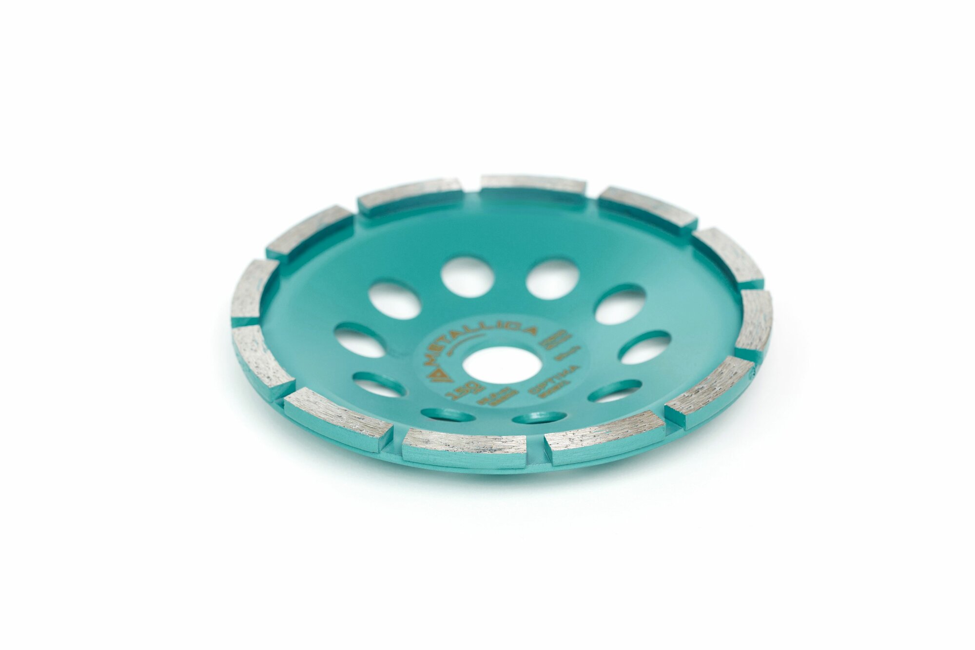 Чашка алмазная сегментная 1 ряд METALLICA Optima 150x22,2 мм, по бетону. В кор.