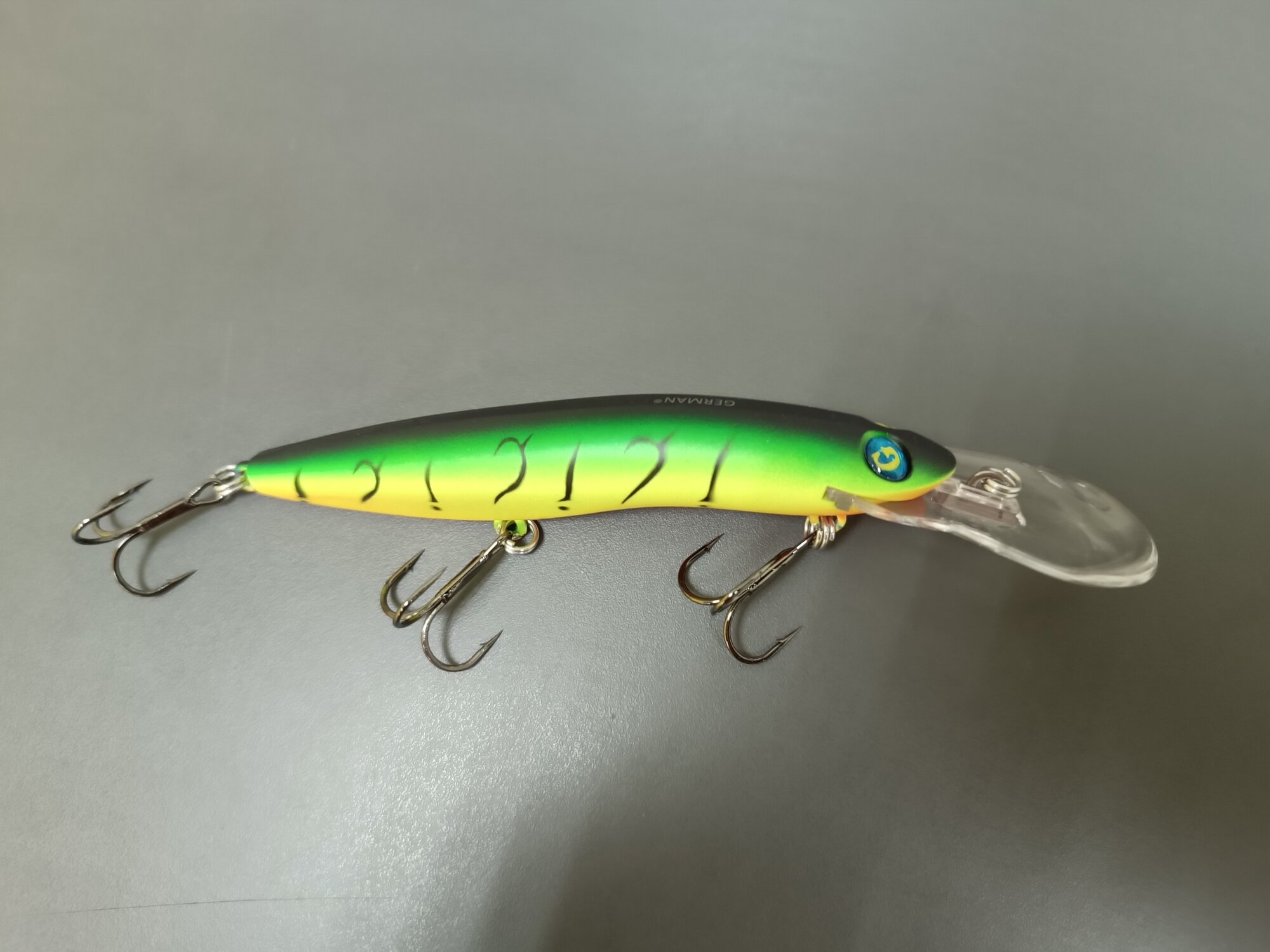 Воблер German Aggressor V3, цвет С205, 125 мм , 25 гр, плавающий, 3-8 м