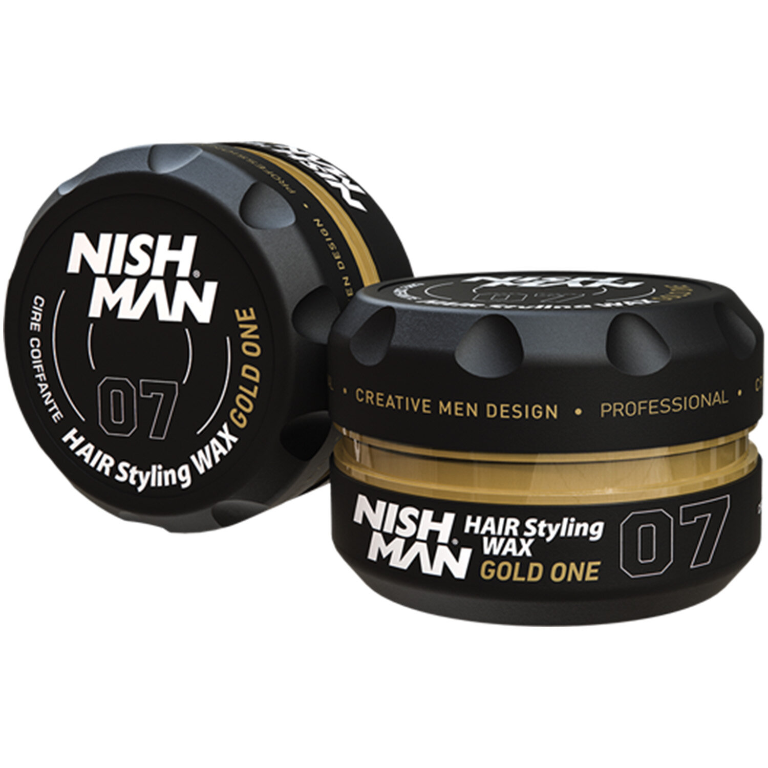 Воск для волос NISHMAN AQUA HAIR STYLING WAX 07 GOLD ONE Аромат: парфюм «One Million», 30 мл