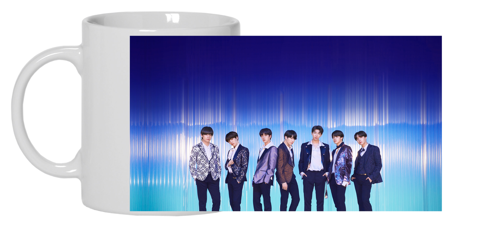 Кружка BTS, БТС №9, Кружка-хамелеон