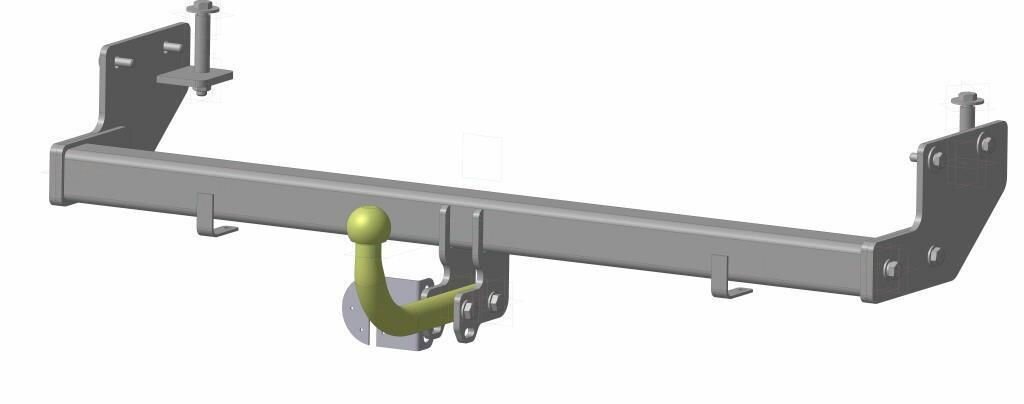 Фаркоп WESO 4242-A на Hyundai Elantra IV 2007-2012