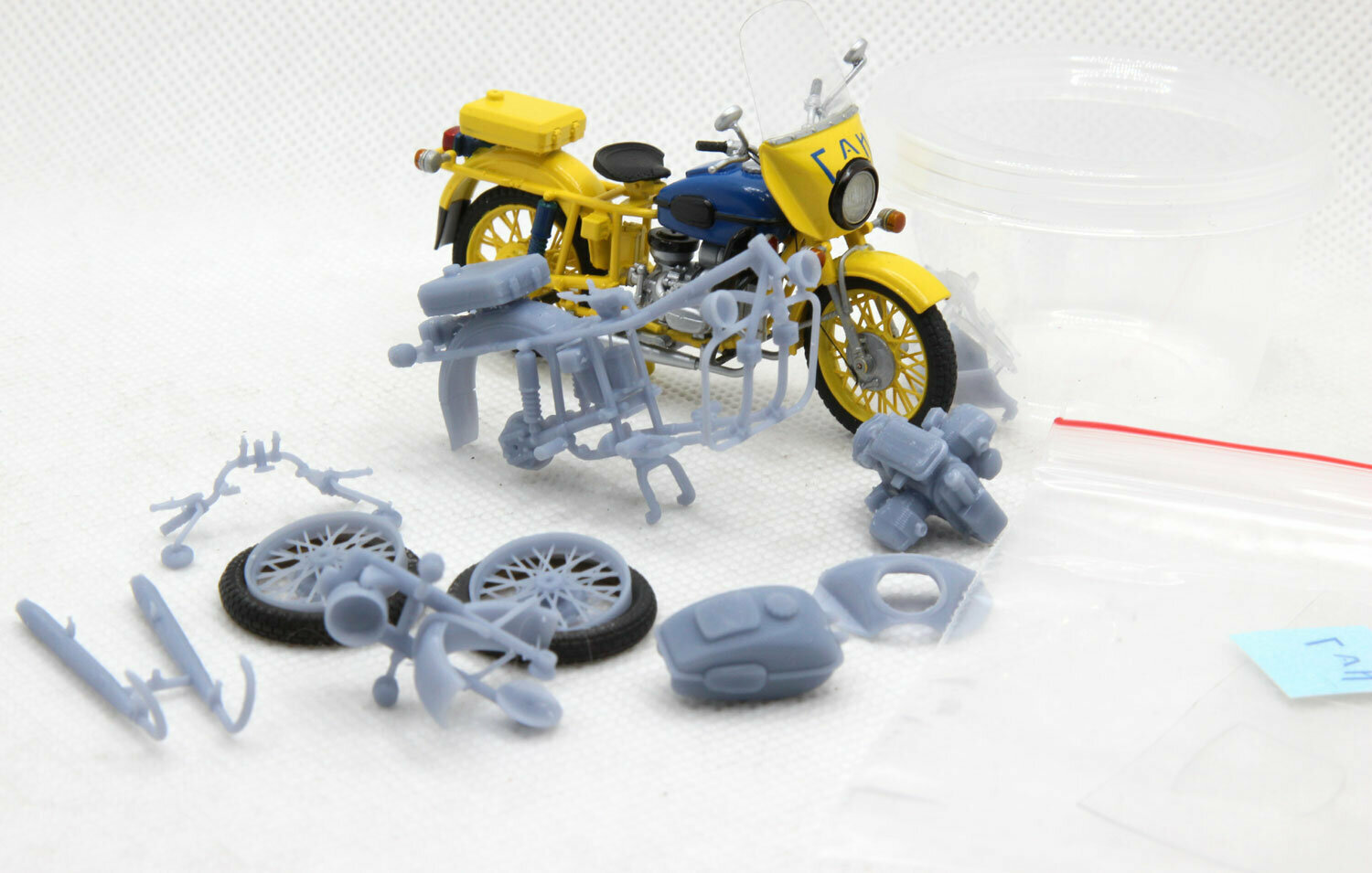 М-67 одиночный мотоцикл (набор для самостоятельной сборки) модель в масштабе 1:35