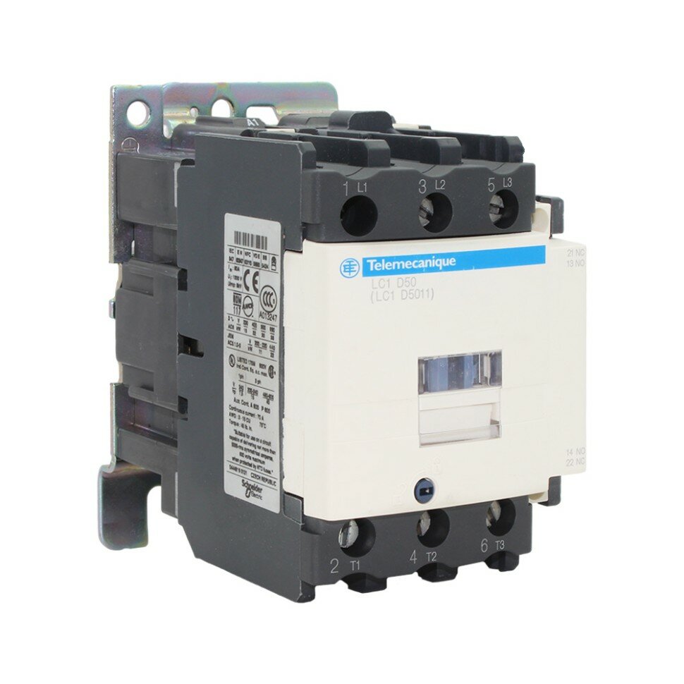 Schneider Electric LC1D50P7 Контактор (Катушка 230V 50-60Hz)
