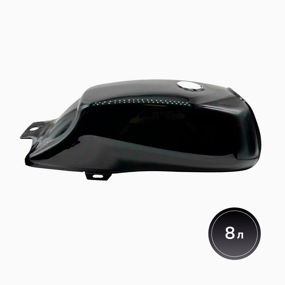 Бензобак на мопед GRYPHON ORION 125 CITY YX100-4 (черный, сталь)