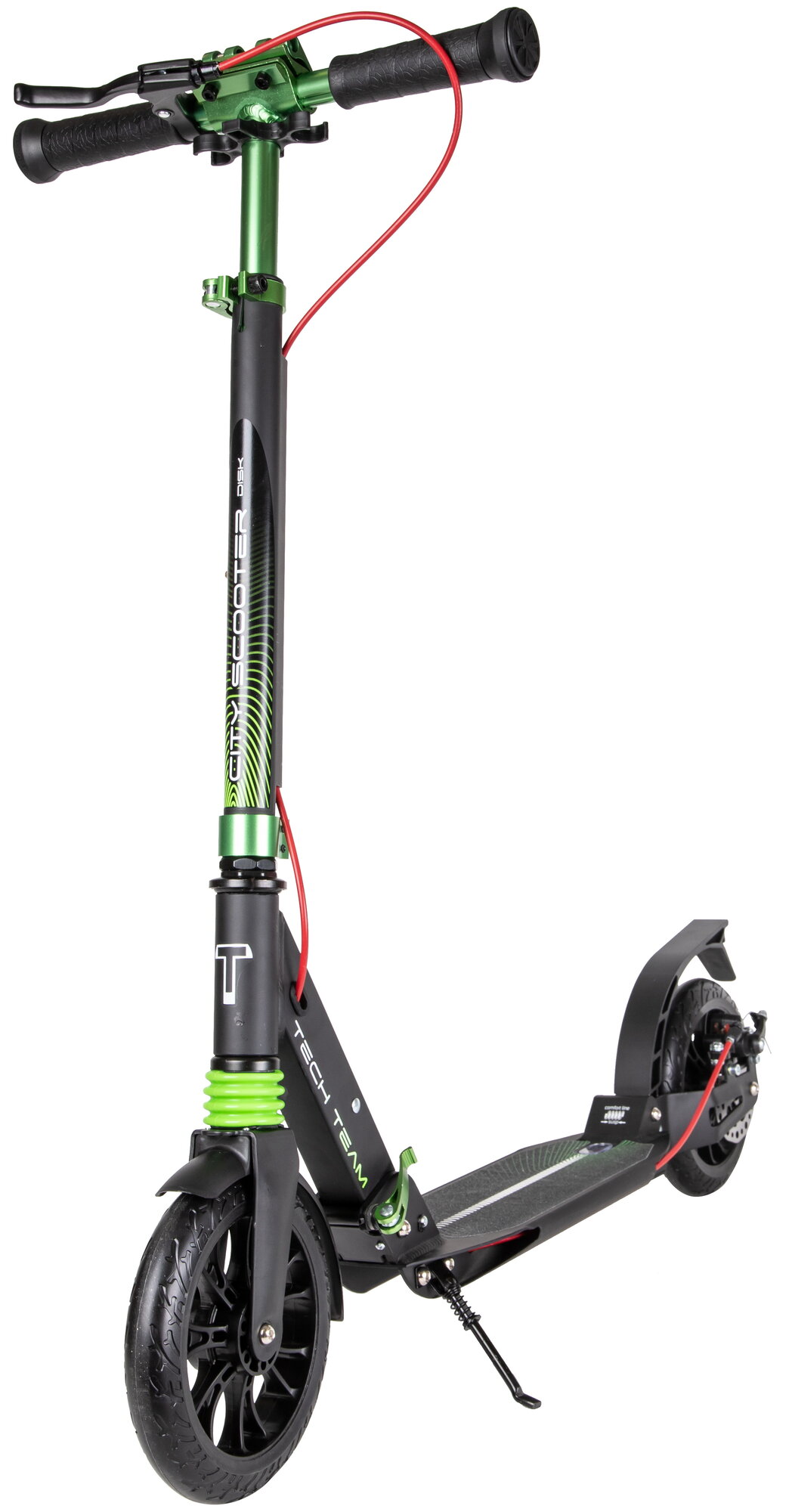 Самокат Tech Team City Scooter Disk Brake Green