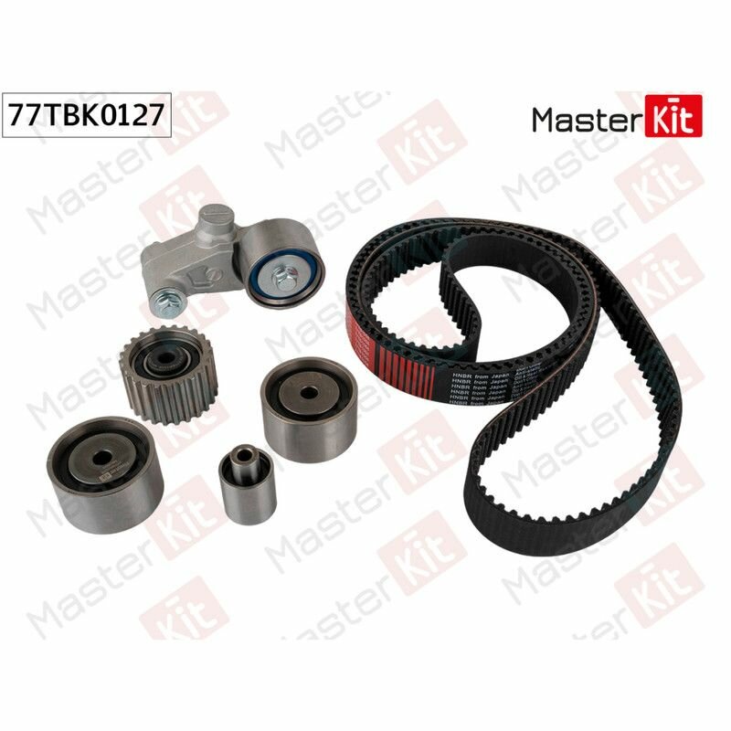 Комплект ремня ГРМ для а/м SUBARU Forester, Impreza, MASTERKIT 77TBK0127