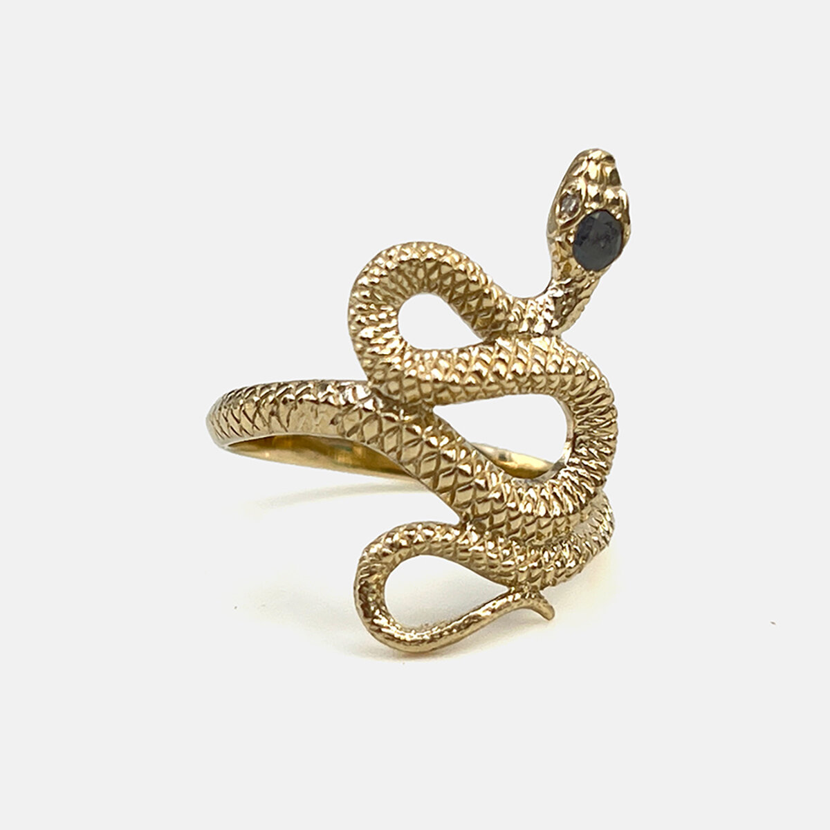 Кольцо, желтое золото, 585 проба, бриллиант, александрит