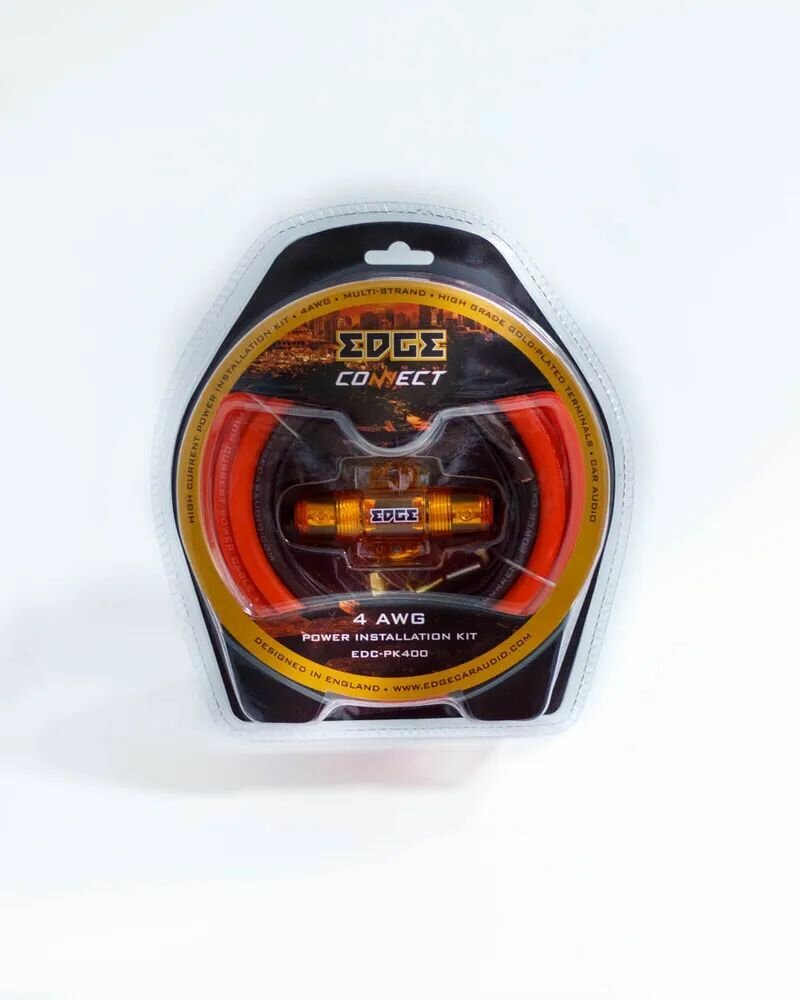 Набор силовой 4Ga для установки автомобильных усилителей EDGE EDC-PK400