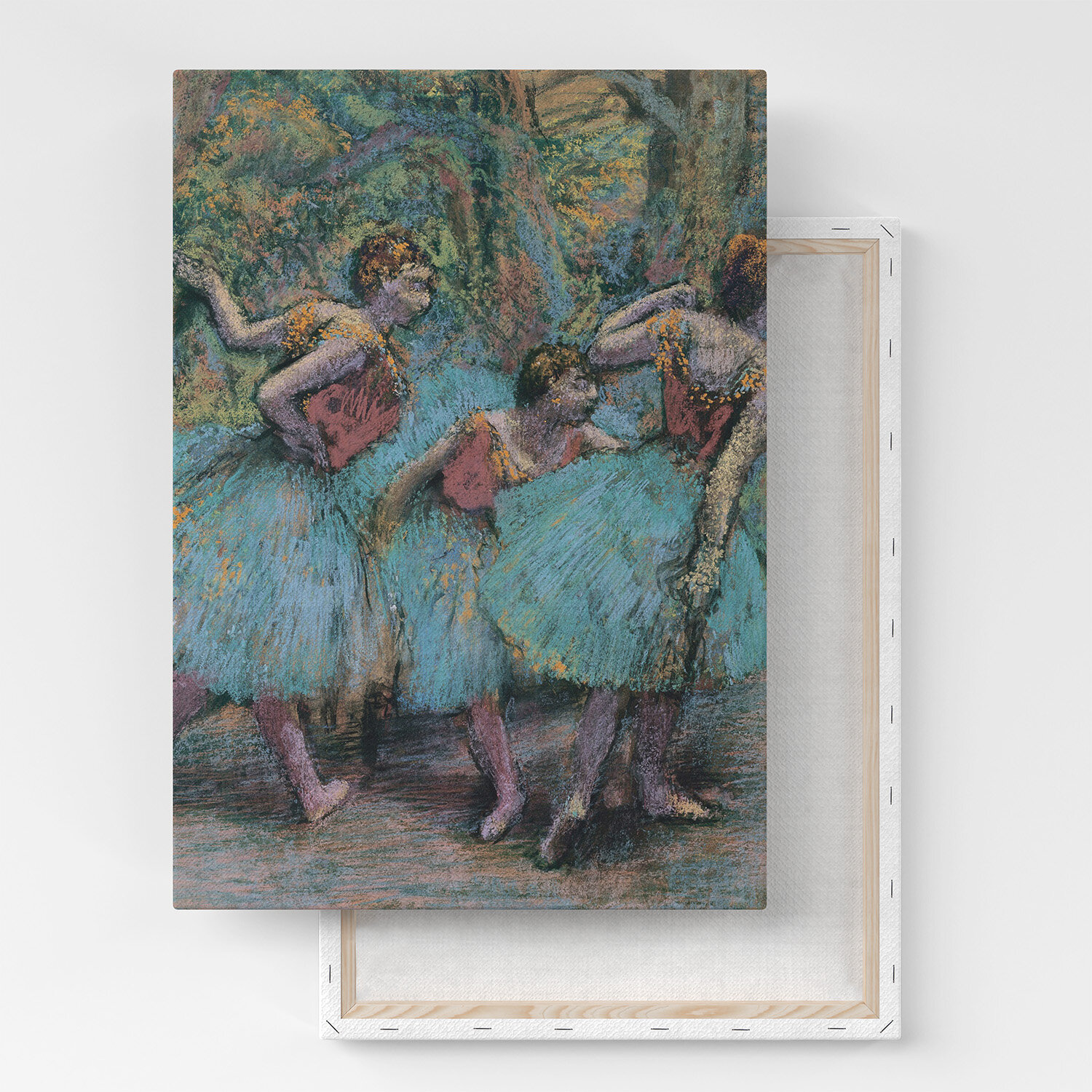 Картина на холсте, репродукция / Дега Эдгар - Three Dancers / Размер 30 x 40 см