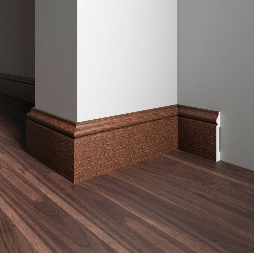 Плинтус Dekor-Dizayn 005-82SH Цветной Плинтус Д2400хВ79хТ13 / Декор Дизайн.