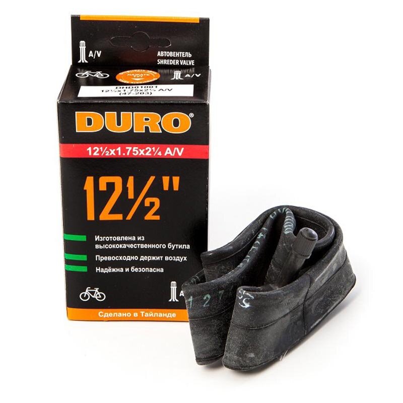DURO Велокамера DURO 12" 1.75 A/V
