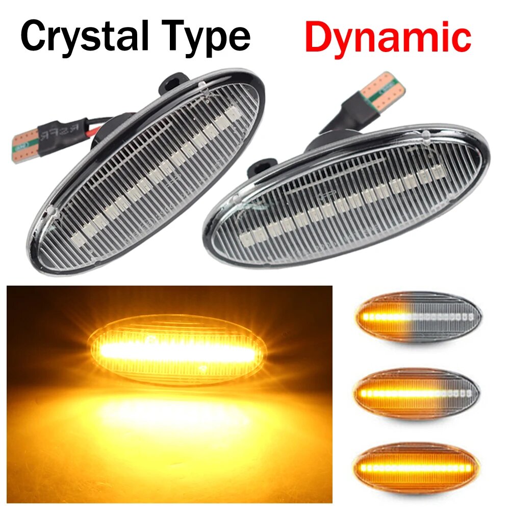 Для Nissan Qashqai Dualis Juke Micra March Micra CUBE EVALIA Note X-Trail LEAF Dynamic Crystal Type