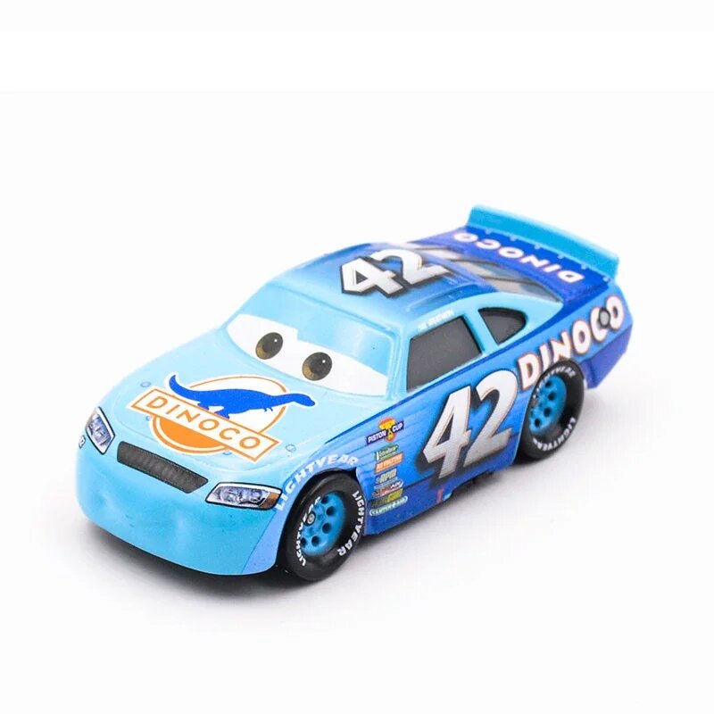 Игрушечная машинка TOMICA Pixar Cars 2 3 Old Mo Portugal Black Warrior 1:55 Светло-голубой, 16